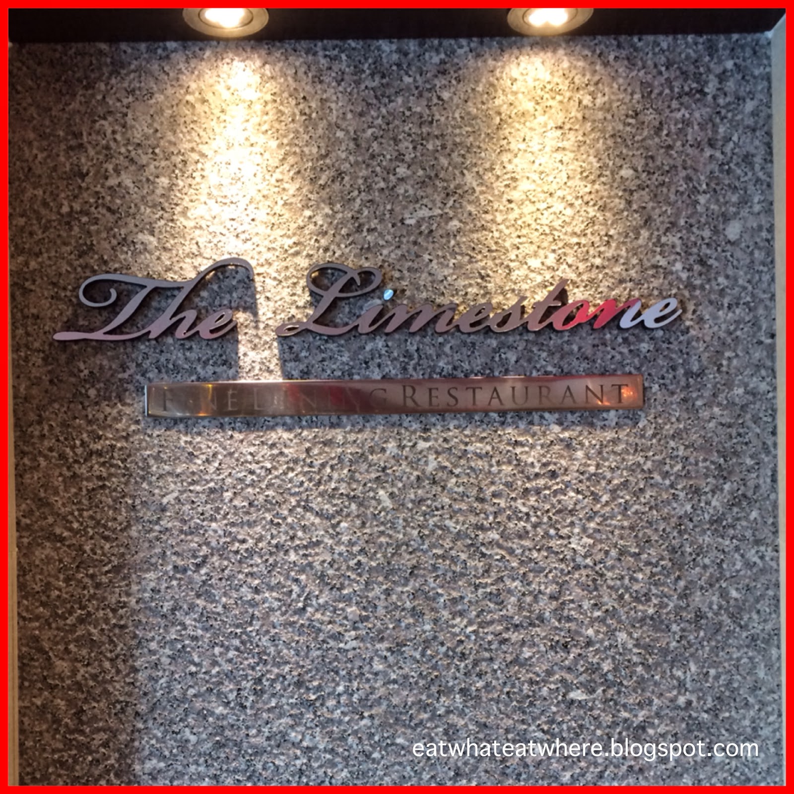 Eat what, Eat where?: The Limestone @ Regalodge Hotel Ipoh